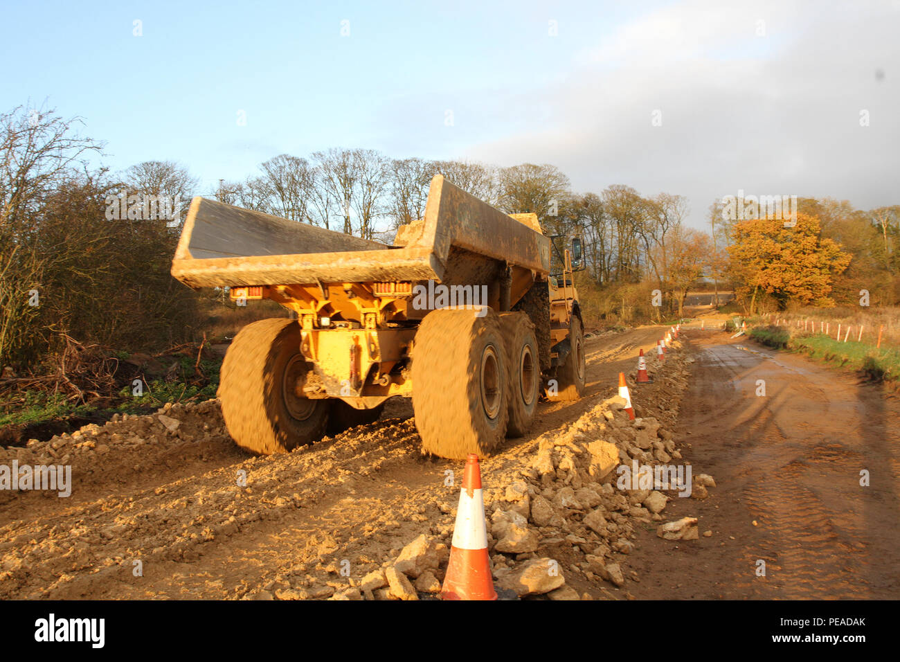 M6 Motorway Construction High Resolution Stock Photography and Images ...
