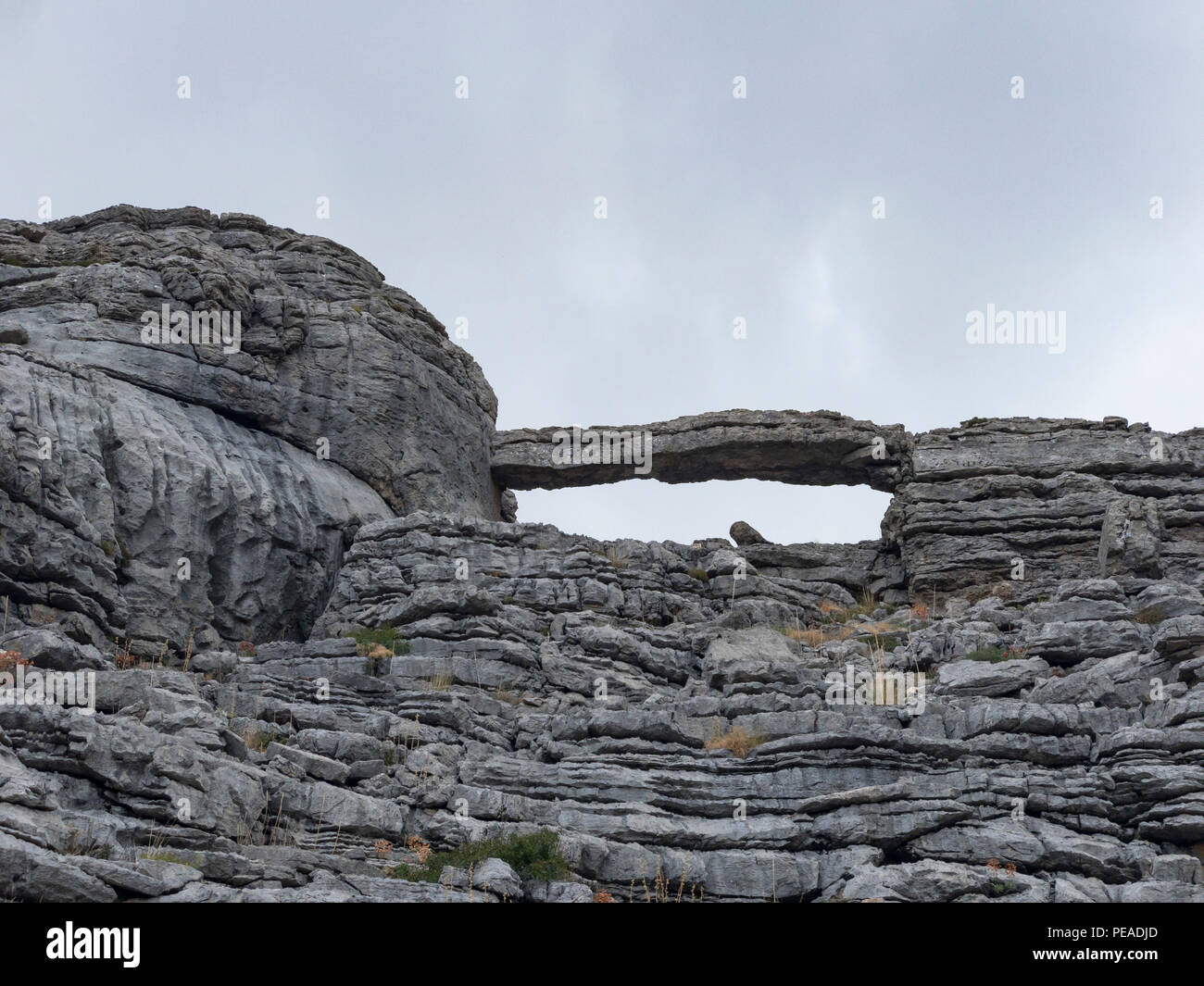 lapland rock types and naturally formed stone bridge Stock Photo - Alamy
