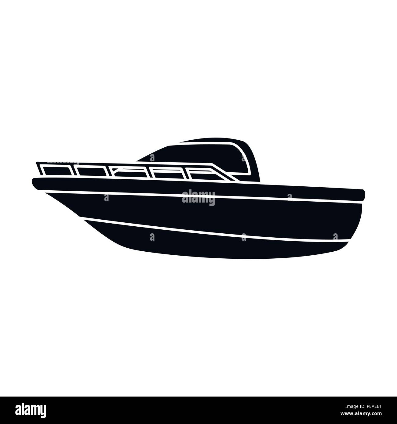 Water police in a boat Stock Vector Images - Alamy