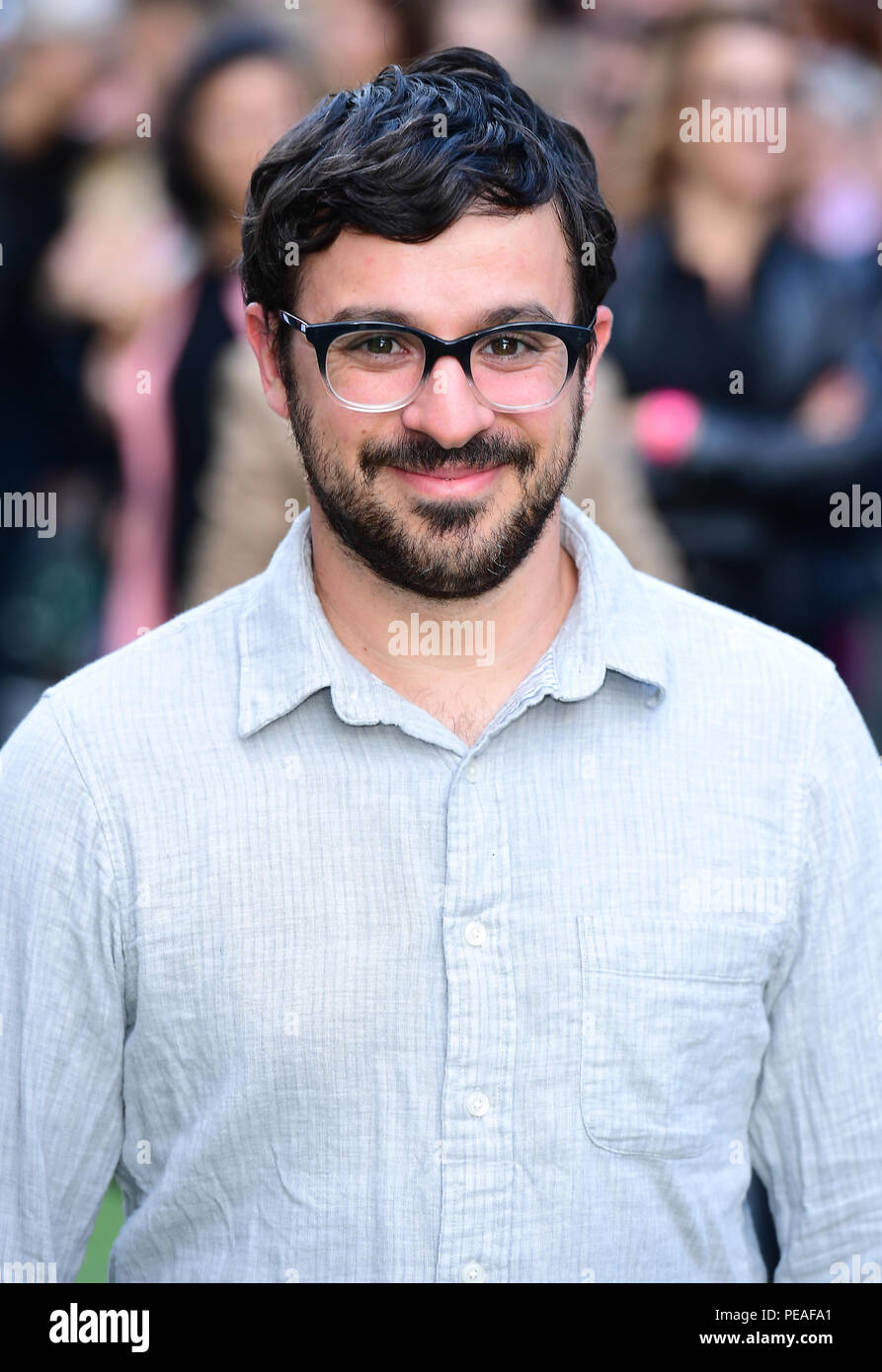 Simon Bird attending the world premiere of The Festival at the ...