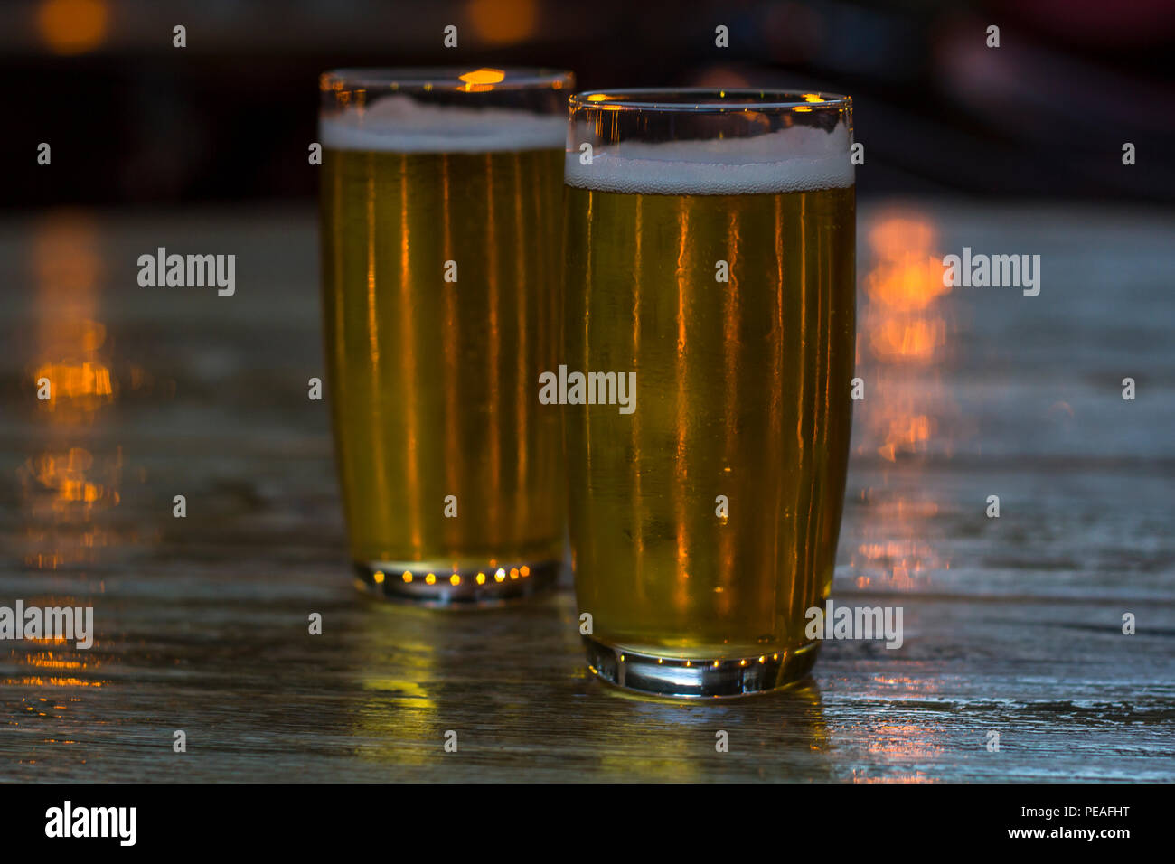 Glass pub lights hi-res stock photography and images - Alamy