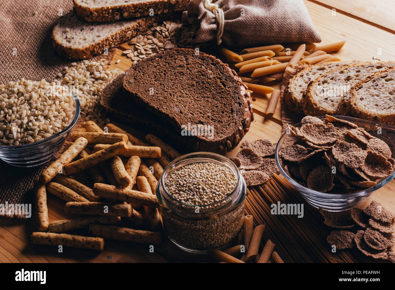 Fiber rich foods hi-res stock photography and images - Alamy