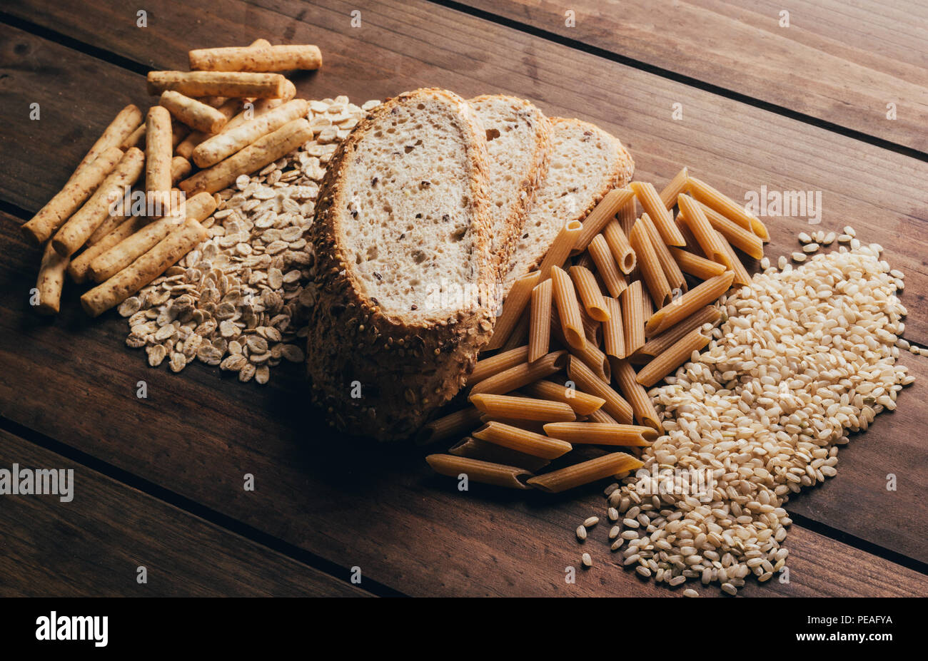 High fiber foods hi-res stock photography and images - Alamy