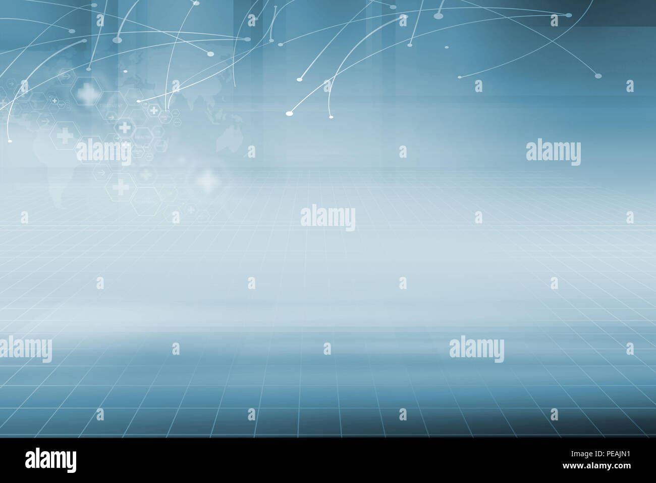 Medical abstract background, global connectivity suitable for health ...