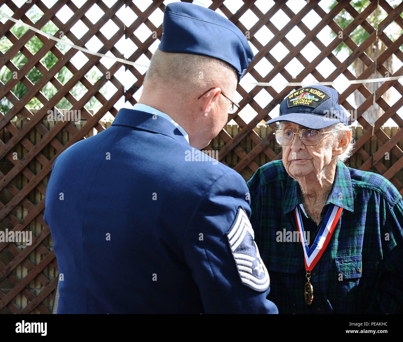 U.S. Air Force Chief Master Sgt. Christopher Lopez, 355th Maintenance ...