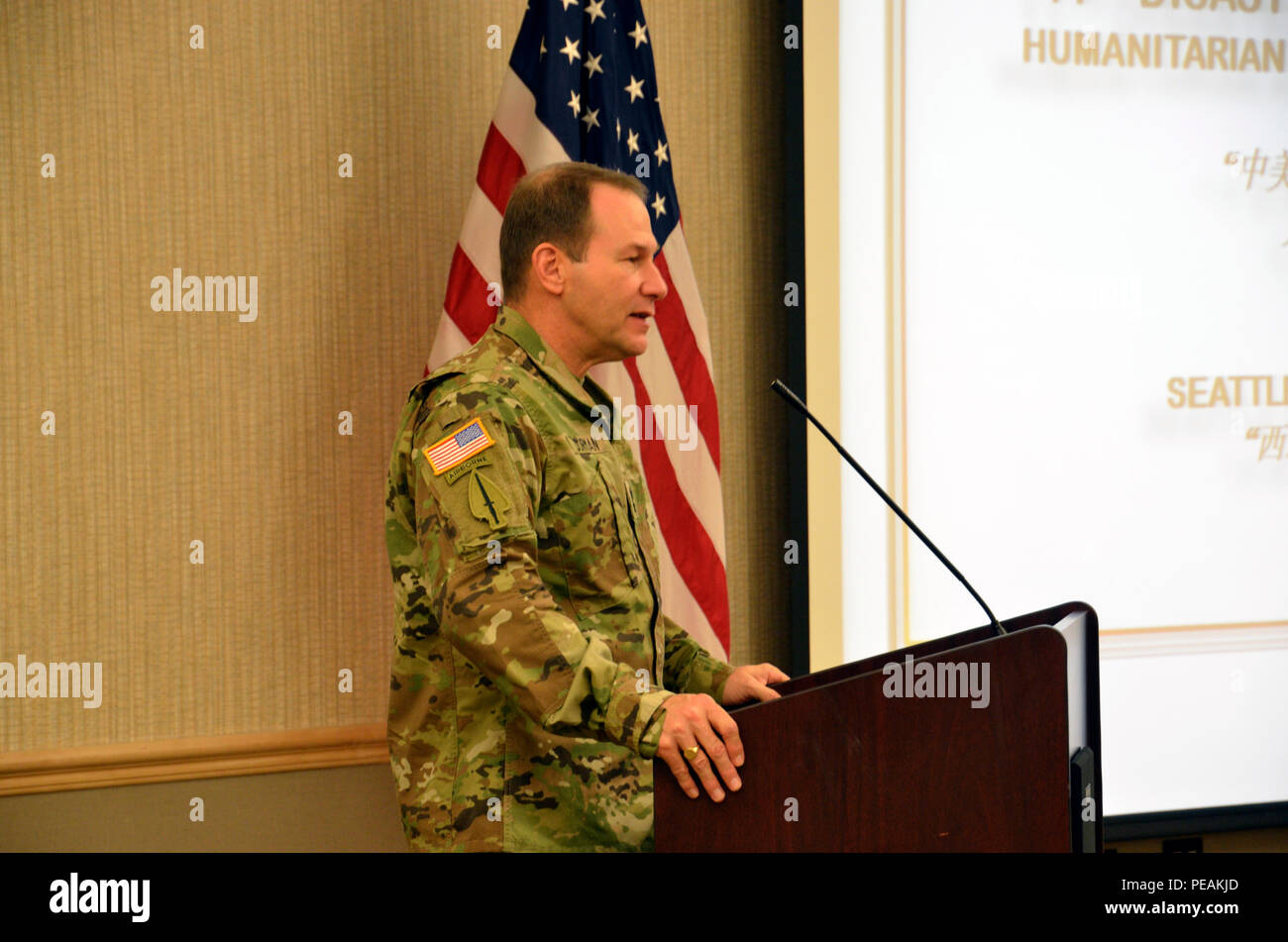 Maj. Gen. Edward Dorman, commanding general of 8th Theater Sustainment ...