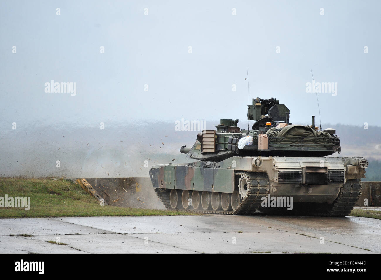U.S. Soldiers with 1st Battalion, 64th Armor Regiment, 1st Armored ...