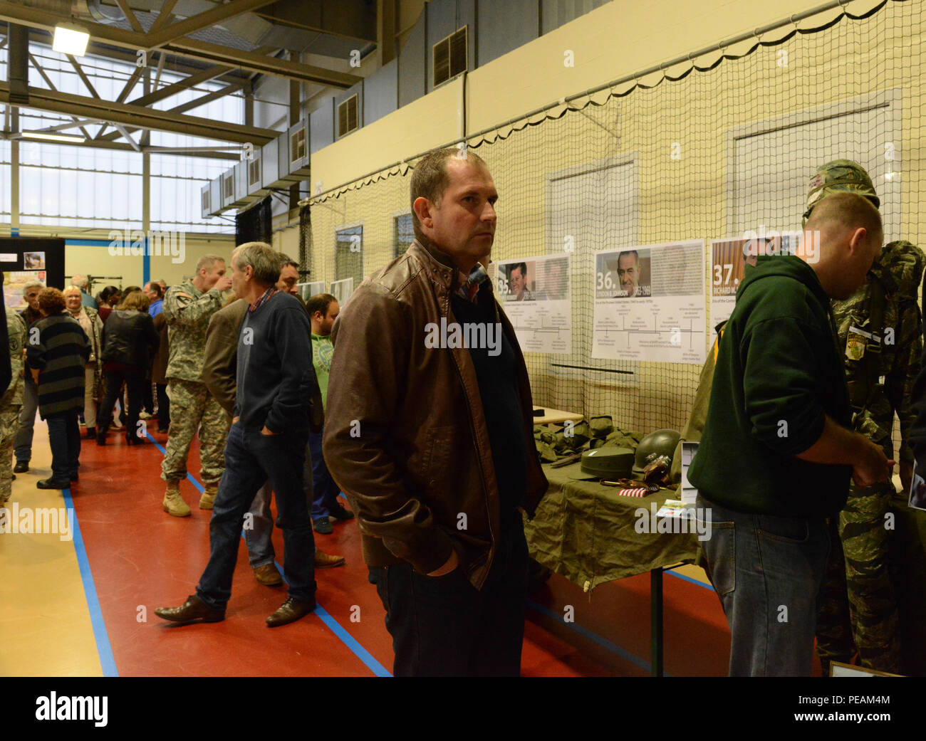 Military and Civilian Members of the U.S. Army Garrison Benelux ...