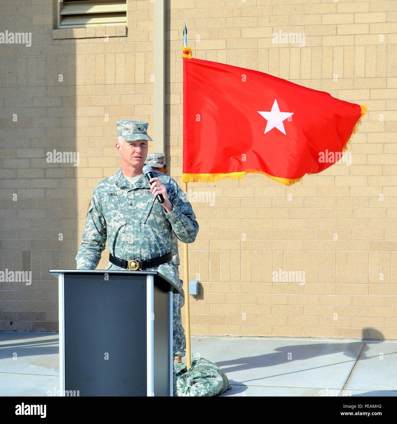 Brig. Gen. David Elwell, 311th Expeditionary Sustainment Command ...
