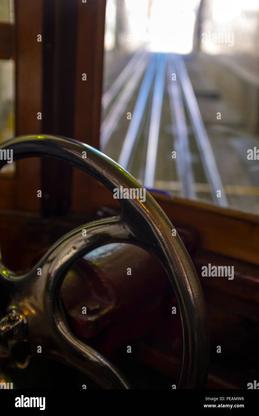 Ascensor da Bica, Bica Funicular, Lisbon, Portugal Stock Photo - Alamy