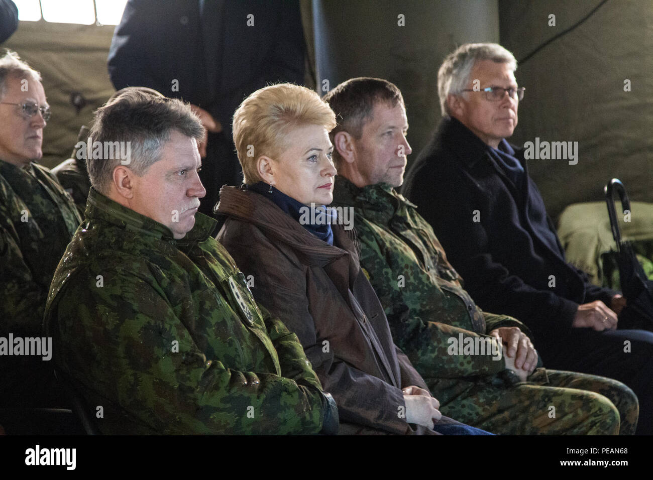 Dalia Grybauskaite, the president of the Republic of Lithuania, visited ...