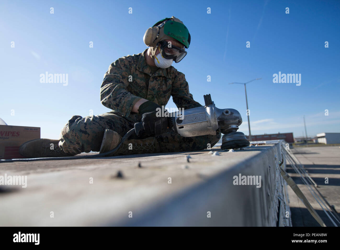 U.S. Marine Corps Lance Cpl. Nathaniel S. Cooper, a precision ...
