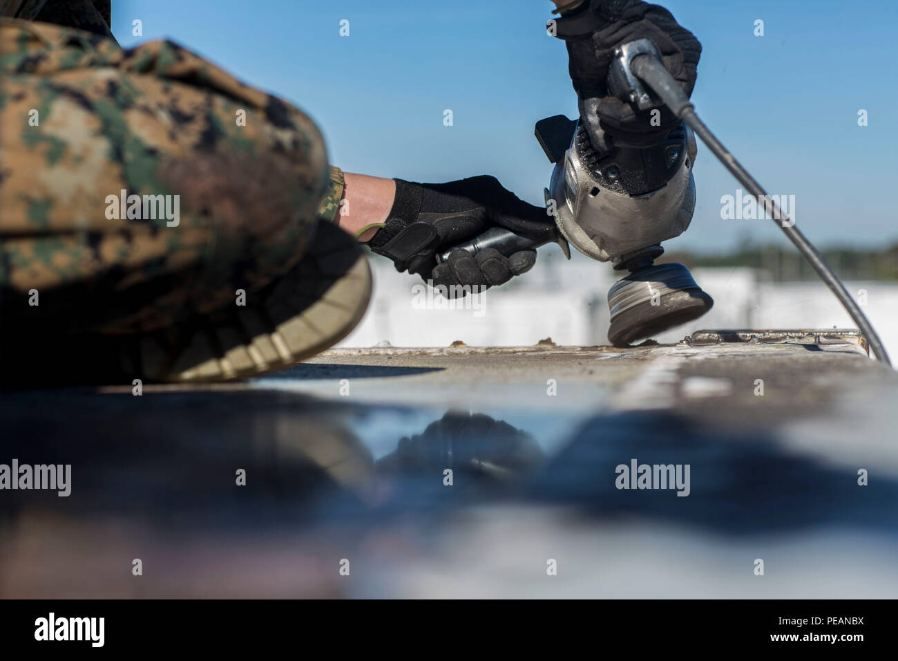 U.S. Marine Corps Lance Cpl. Nathaniel S. Cooper, a precision ...