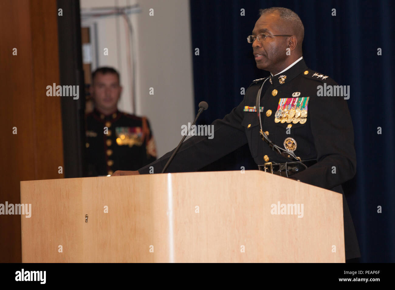 U.S. Marine Corps Lt. Gen. Ronald L. Bailey, deputy commandant, Plans ...