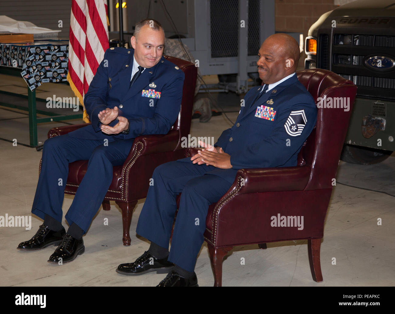 Senior Master Sgt. William Reed, III, 349th Maintenance Squadron, is ...
