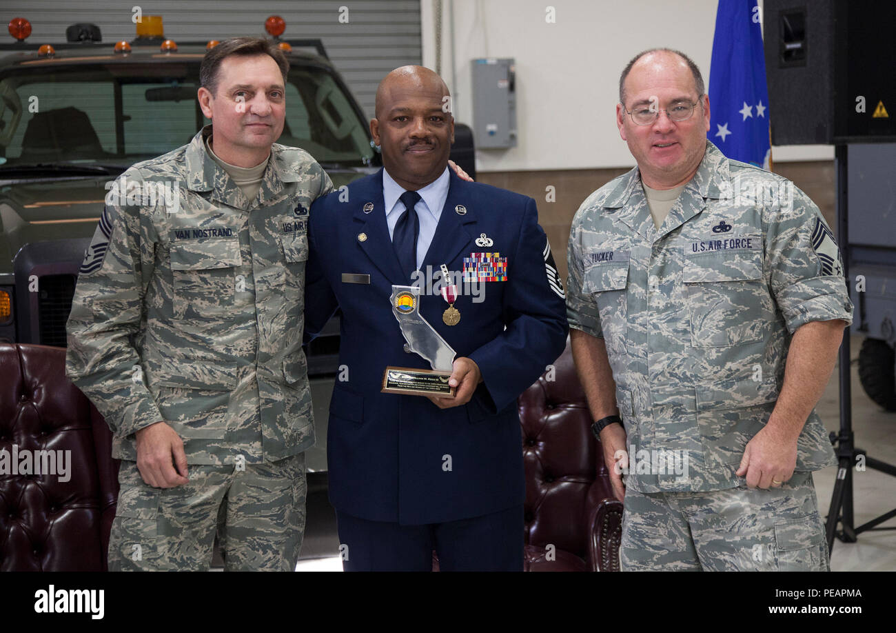 Senior Master Sgt. William Reed, III, 349th Maintenance Squadron, is ...