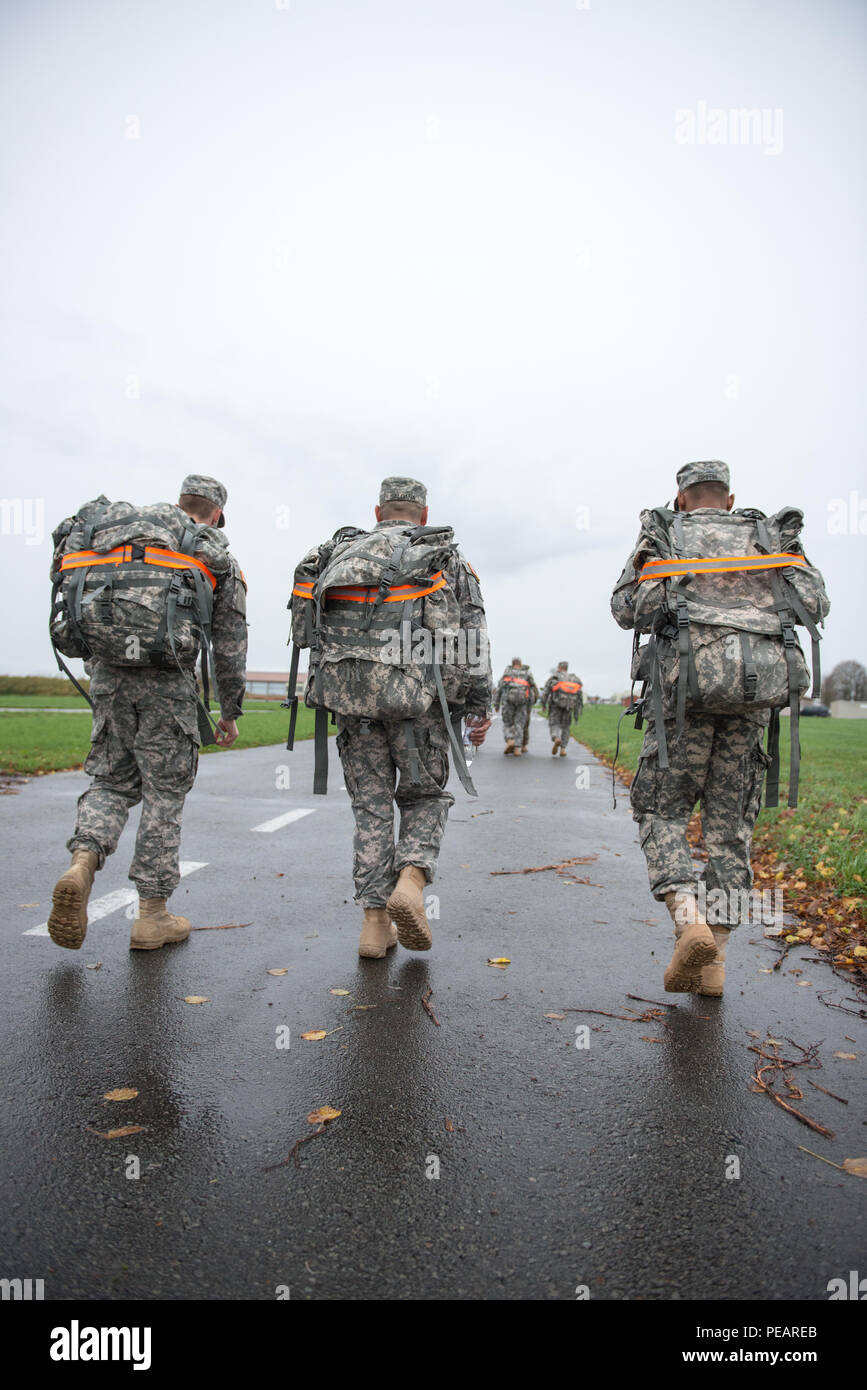 U.S. Army Pfc. John Roth, Cpt. (Chaplain) Ruben Saldaña and Spc ...