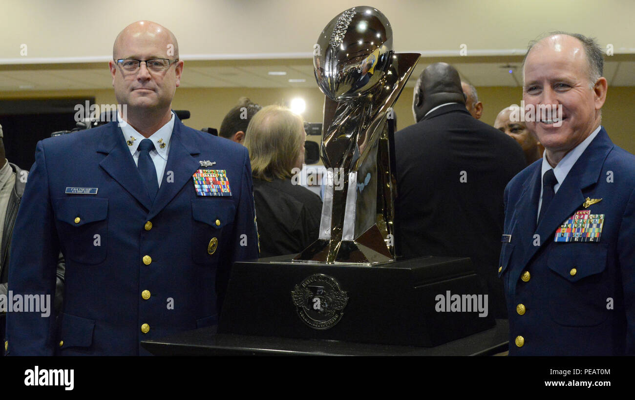 Rear Adm. David Callahan, District Eight commander, and Coast Guard ...