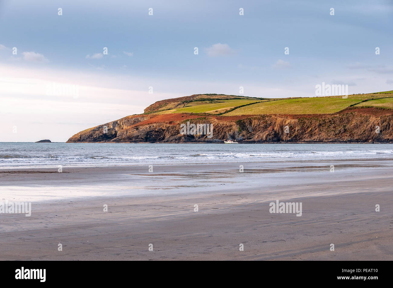 Newport Bay, Pembrokeshire Wales Stock Photo - Alamy