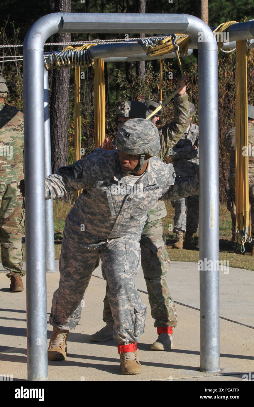 U.S. Army Capt. Collins a company commander with 112th Signal Battalion ...