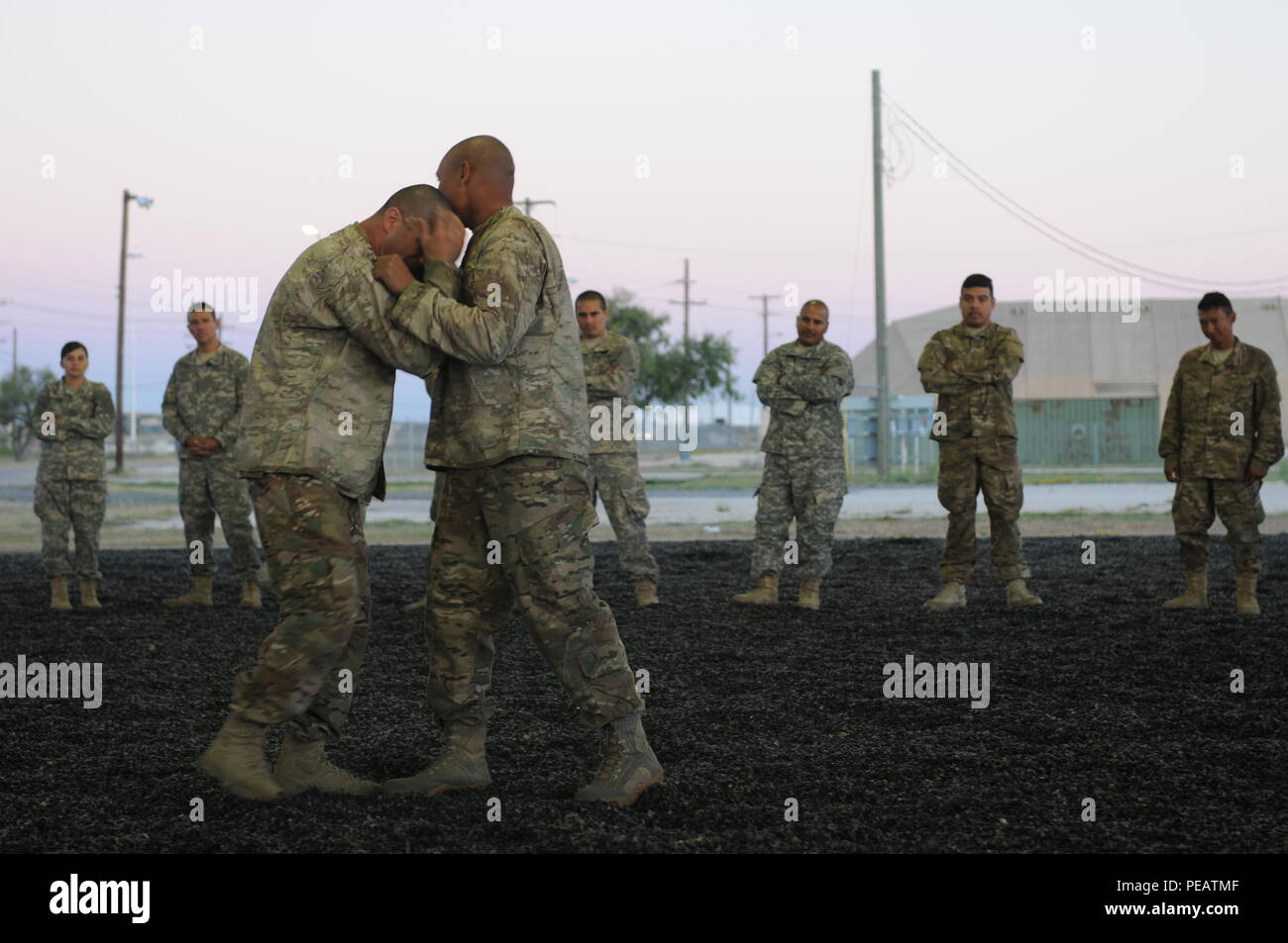 Soldiers from Headquarters Support Company, 640th Aviation Support ...