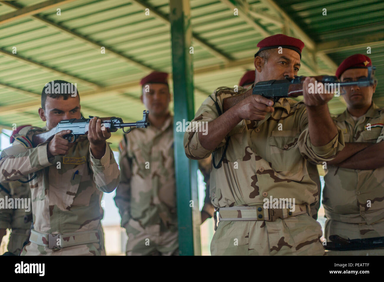 Iraqi army commando battalion hi-res stock photography and images - Alamy