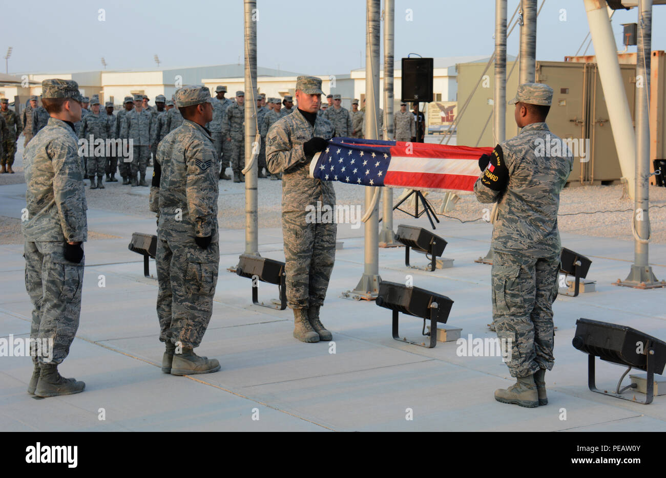 Deployed Air Force Honor Guard