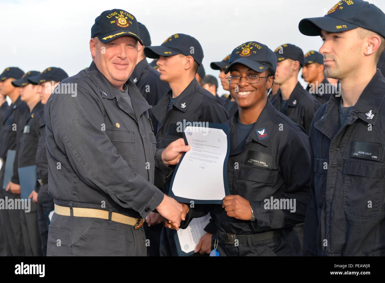 1151125-N-XT273-581 MEDITERRANEAN SEA (Nov. 25, 2015) Cmdr. Russell ...