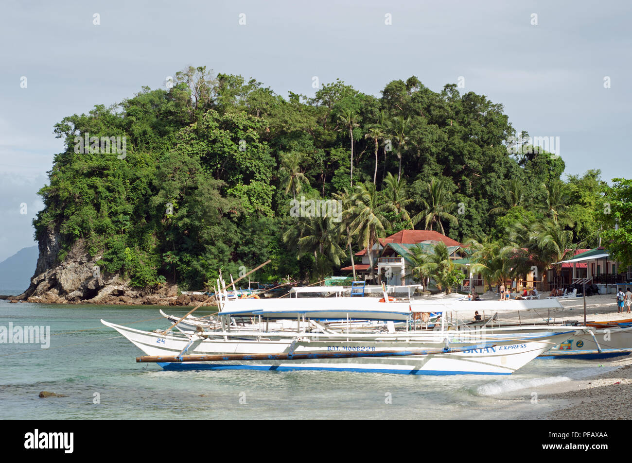 White Beach, Mindoro, Philippines Stock Photo - Alamy