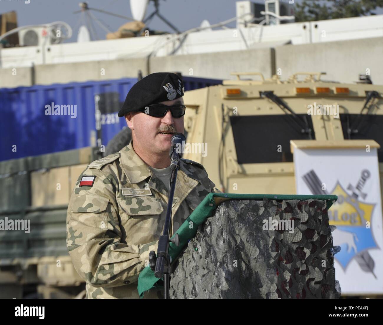 Col. Dariusz Kosowski assumed duties as commander of the Polish ...