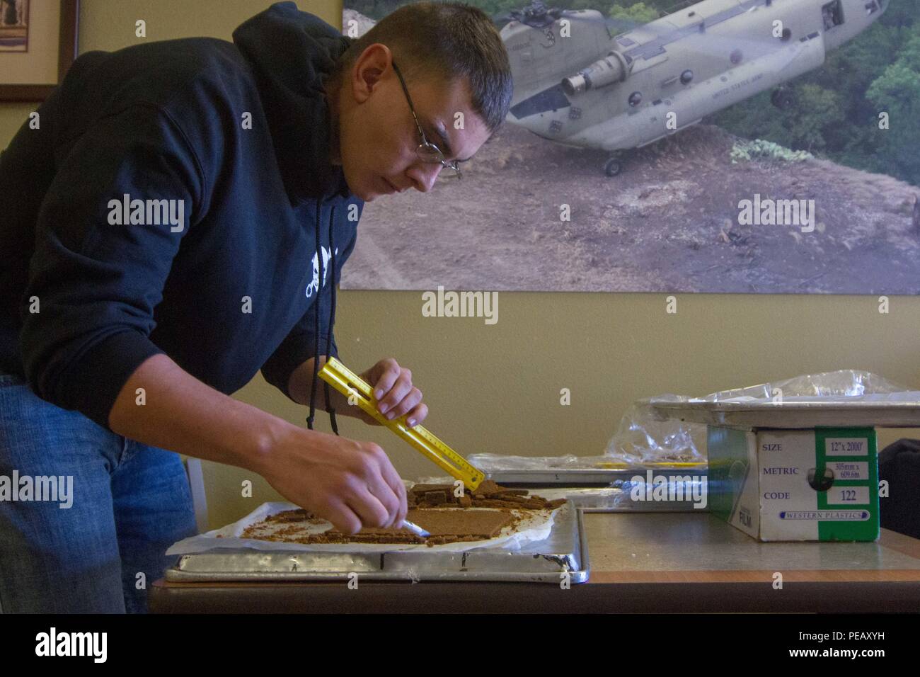 Pfc. Wyatt Candelaria, Company E, 91st Engineer Battalion, 1st Armored ...