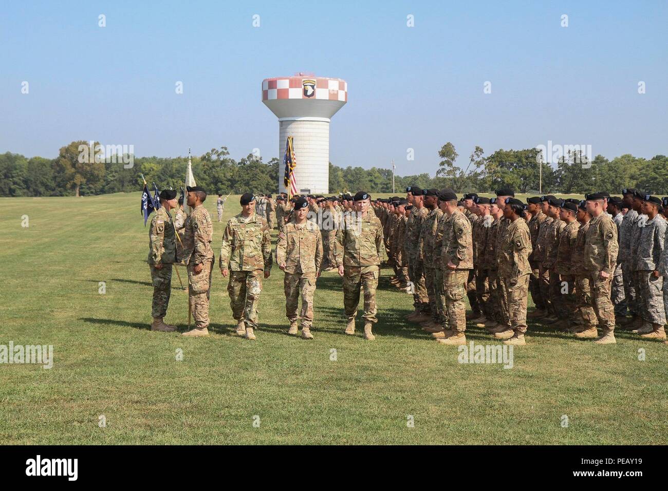 Lt. Col. Christopher Hossfeld, outgoing commander of 2nd Battalion ...