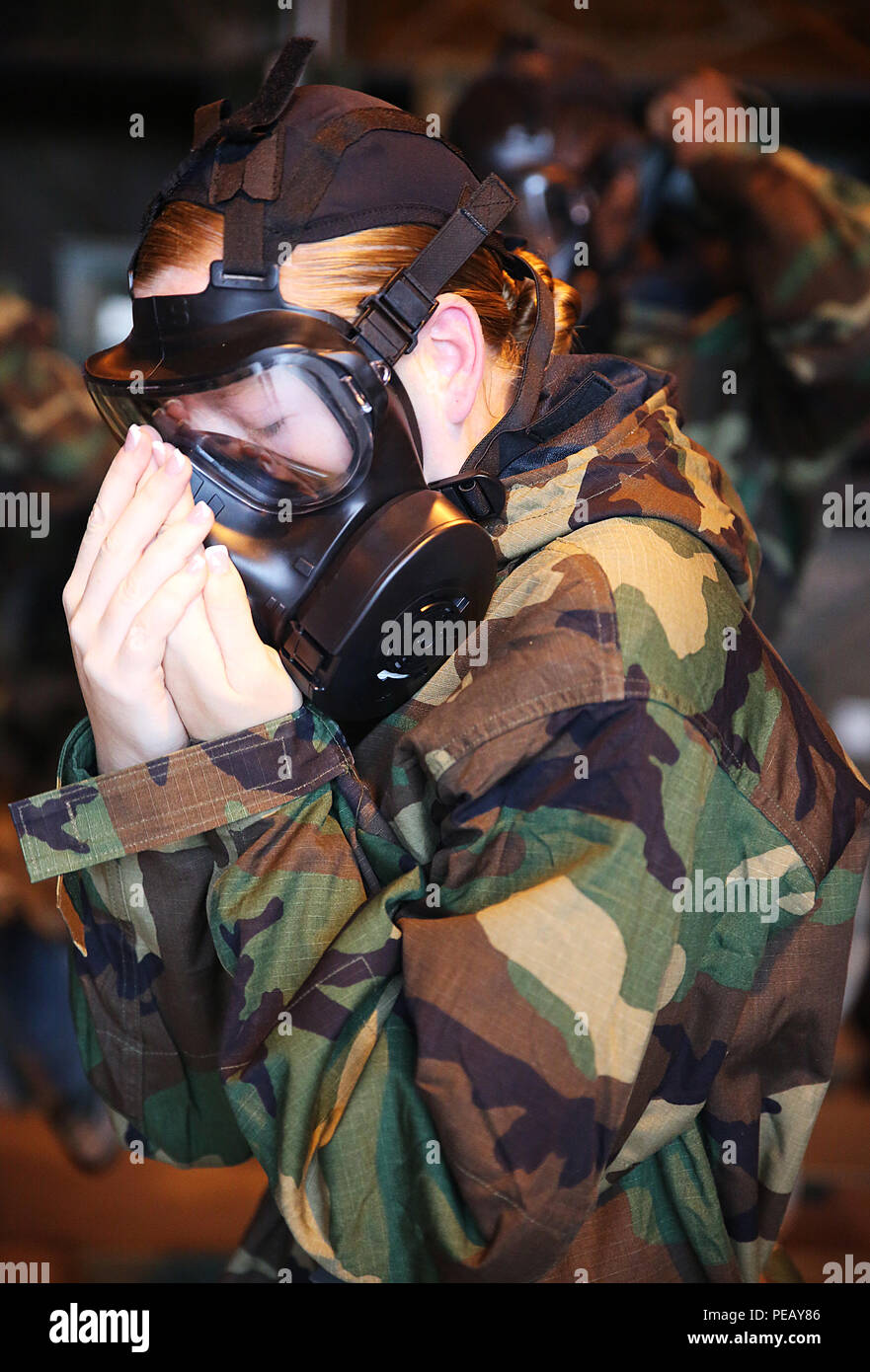 A reconnaissance, surveillance and decontamination Marine dons mission ...