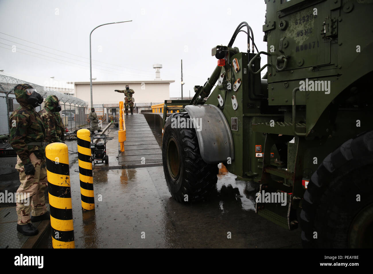 Reconnaissance, surveillance and decontamination Marines organize a ...