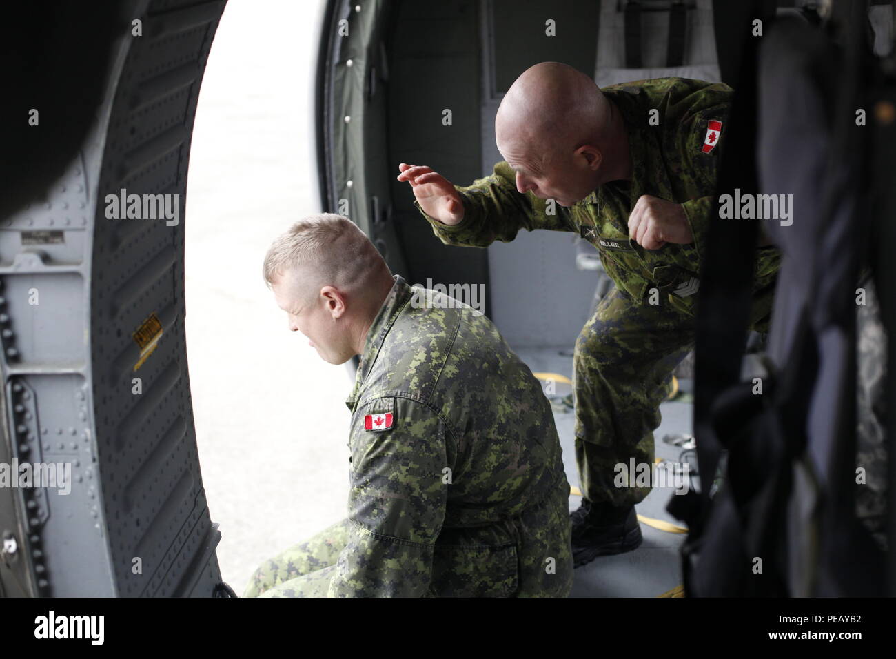 Canadian Jump Master High Resolution Stock Photography and Images - Alamy