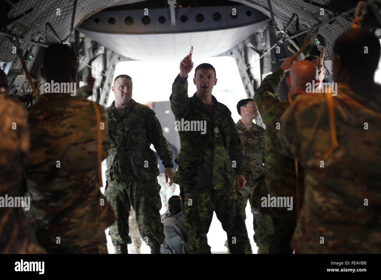 Canadian jump master hi-res stock photography and images - Alamy
