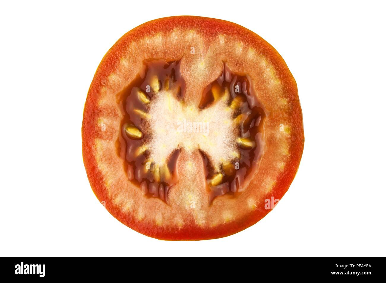 Growing tomato slices hi-res stock photography and images - Alamy