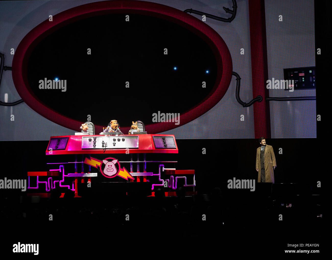 The Muppets Take the o2, live show at the o2 in London Featuring: David ...