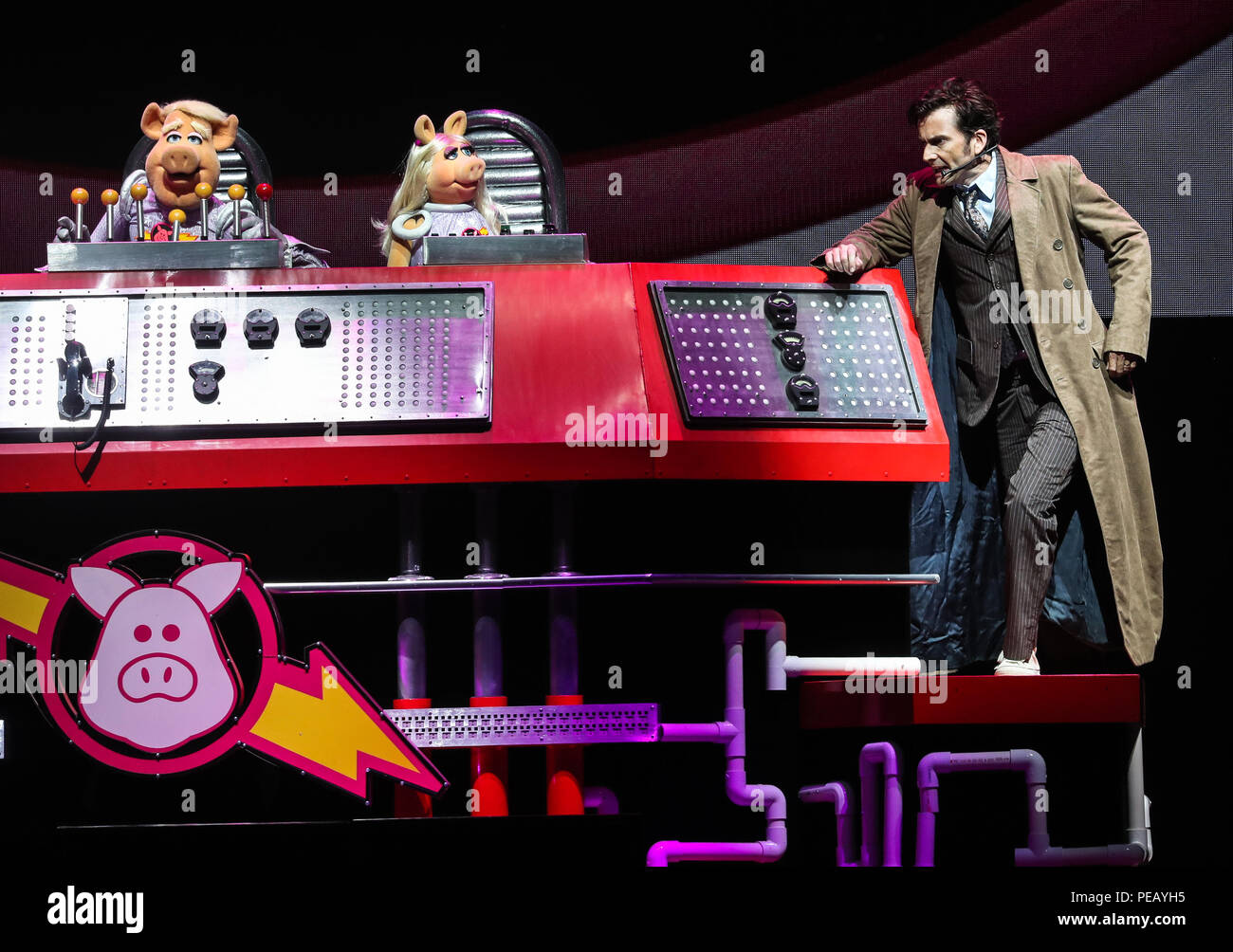 The Muppets Take the o2, live show at the o2 in London Featuring: David ...