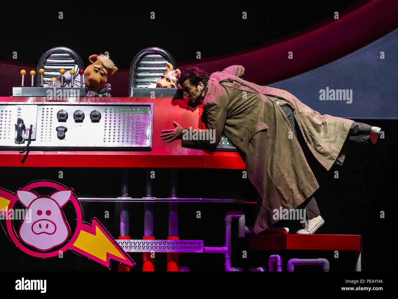 The Muppets Take the o2, live show at the o2 in London Featuring: David ...