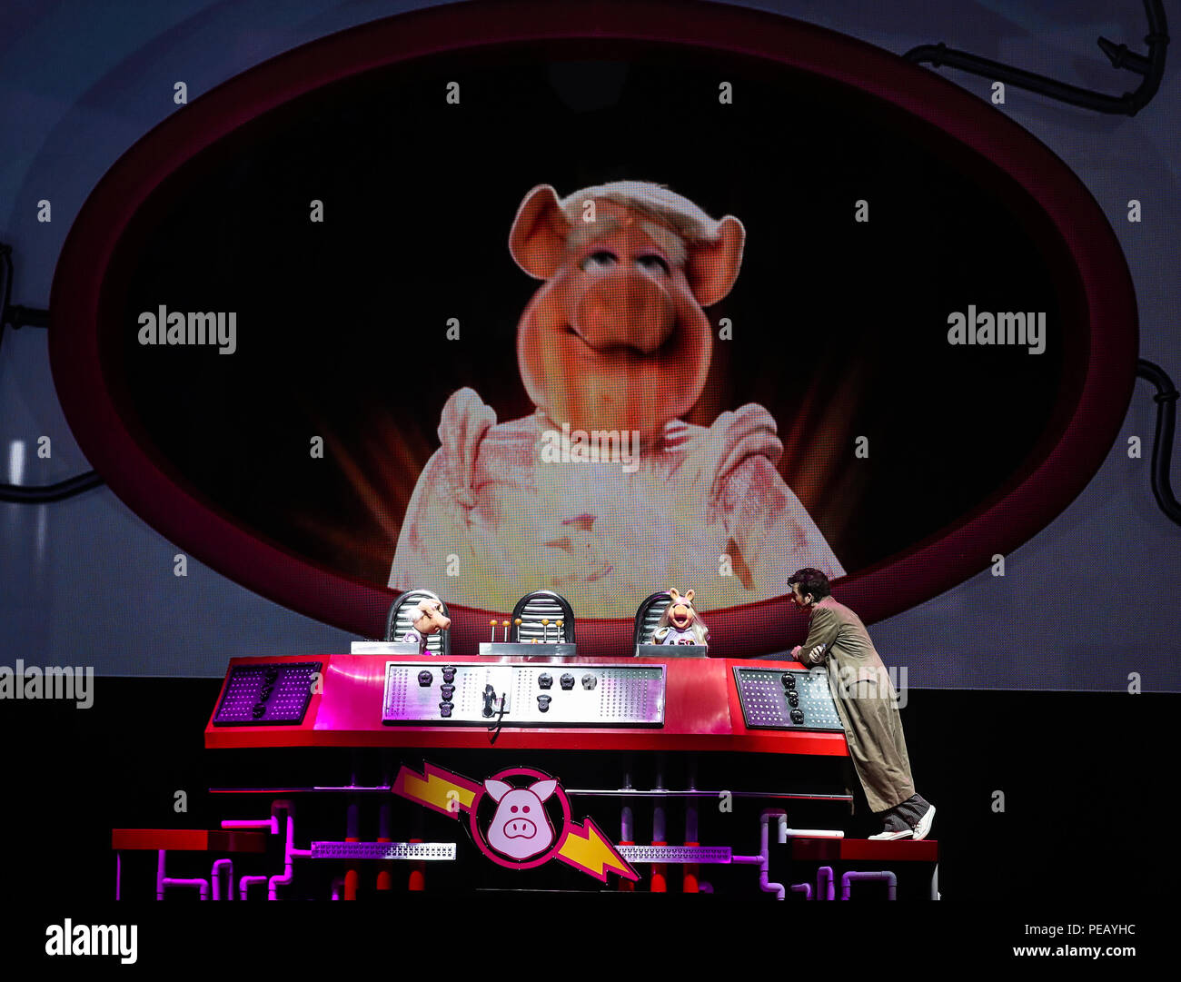 The Muppets Take the o2, live show at the o2 in London Featuring: David ...