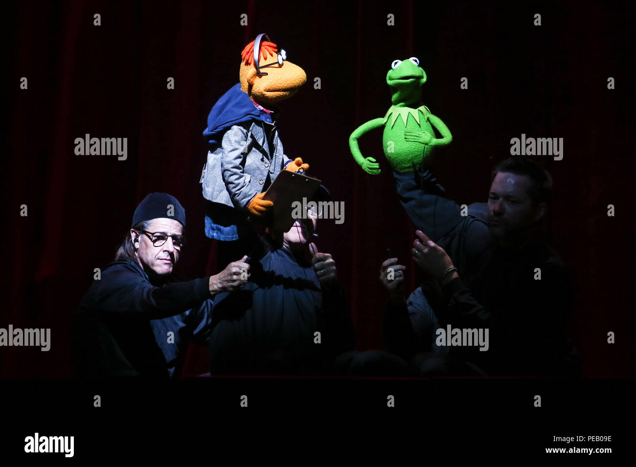 The Muppets take The O2 with a live show Featuring: Kermit, Scooter ...