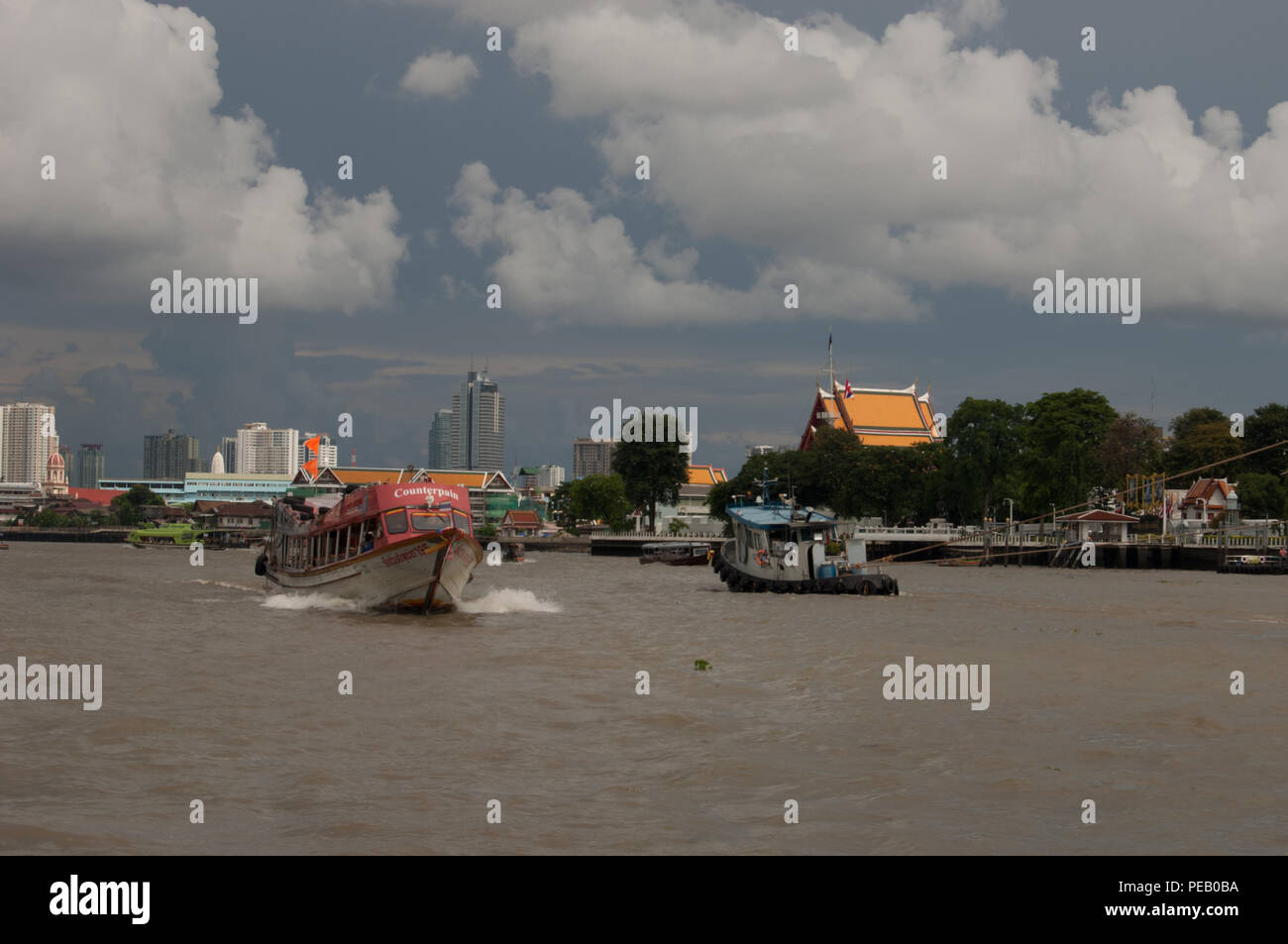 The Chao Praya River, Bangkok, Thailand Stock Photo - Alamy