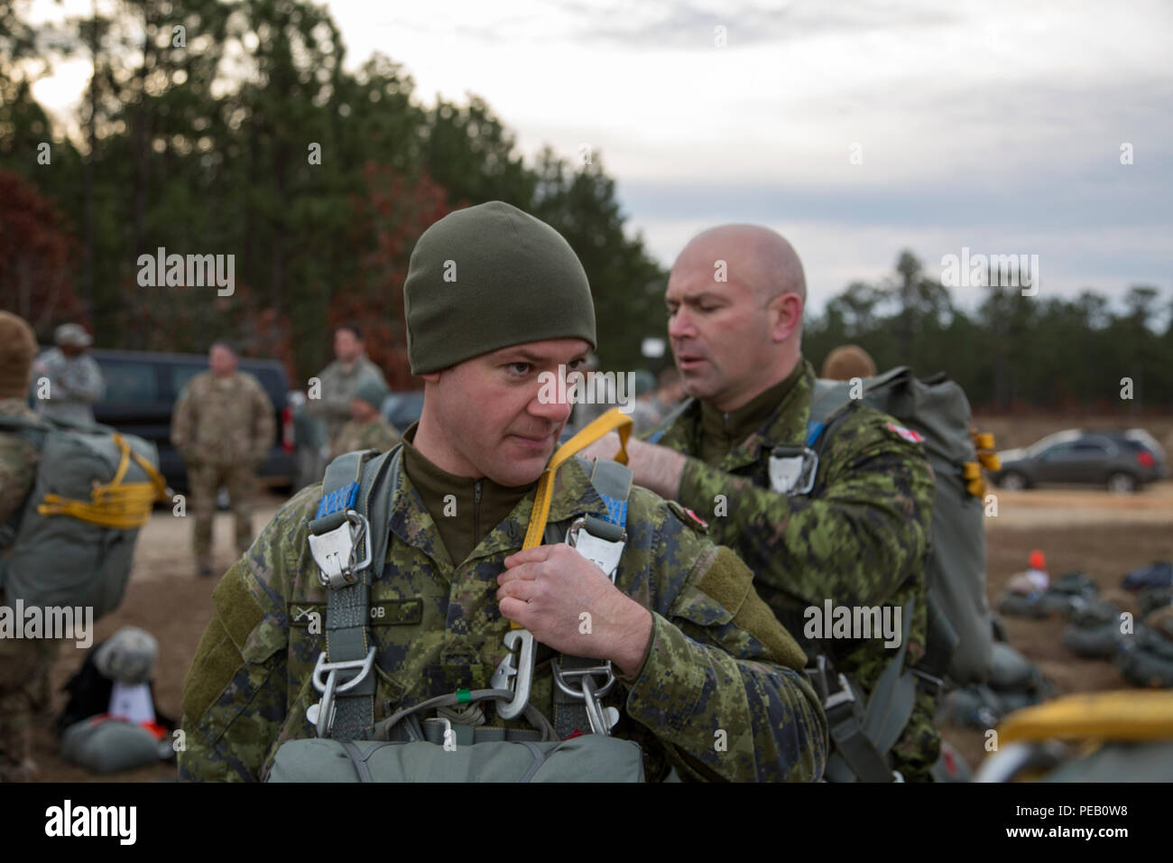 Canadian jump master hi-res stock photography and images - Alamy