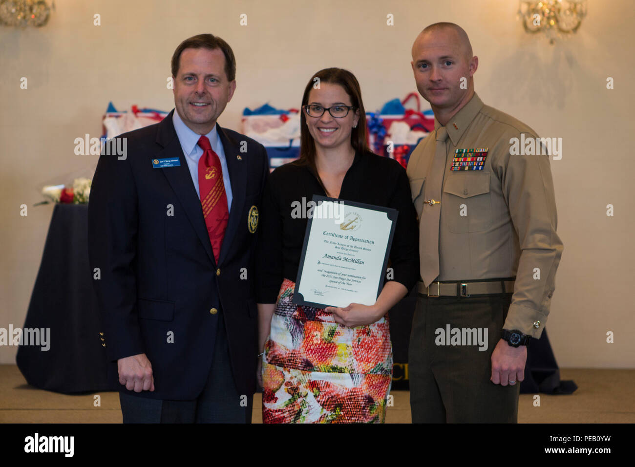 The 2015 San Diego Sea Service Marine Corps Spouse of the Year ...