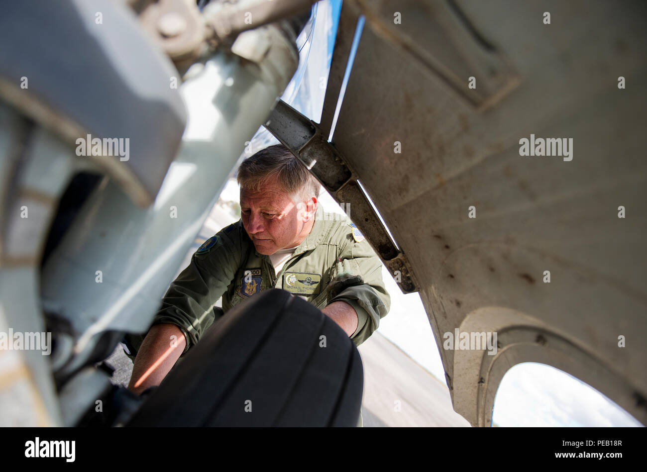 Lt. Col. Michael Theriot, 711th Special Operations Squadron, completes ...