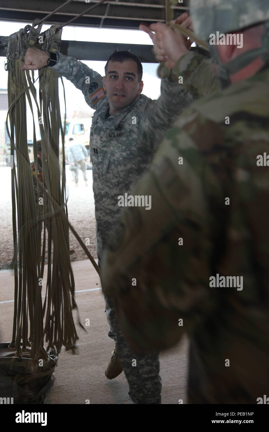 U.S. Army Capt. Patrick Smith, assigned to Headquarters, Headquarters ...