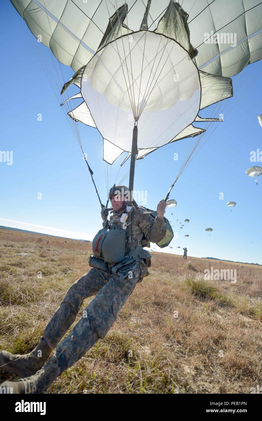U.S. Army Pfc. Daniel Vankirk, a paratrooper assigned to the 82nd ...