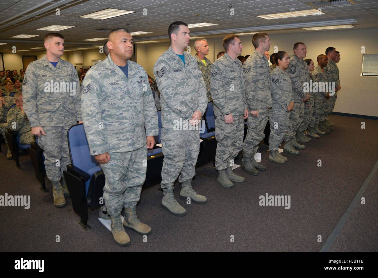 Twenty-one Airmen assigned to the 144th Fighter Wing received their ...
