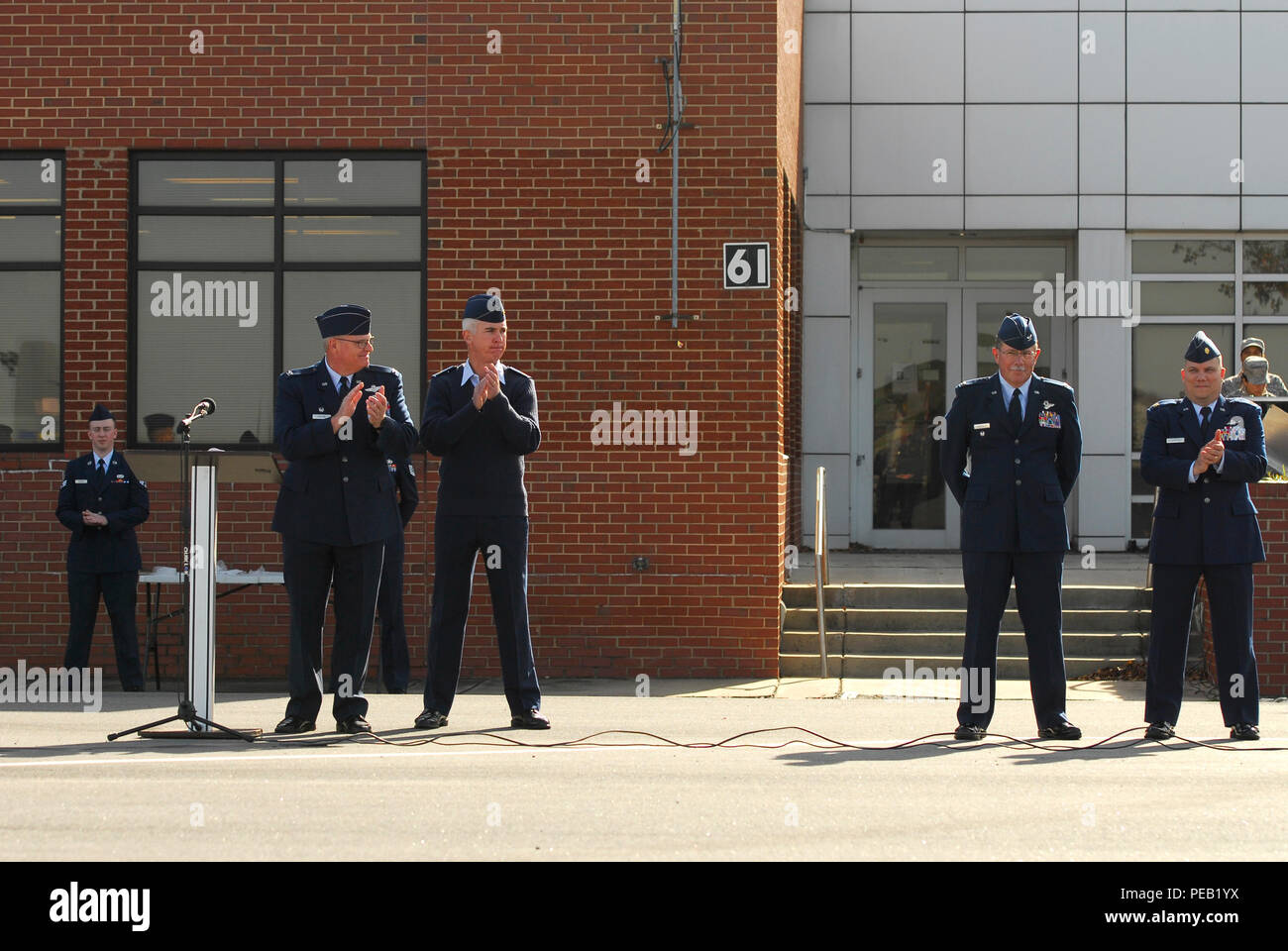 U.S. Air Force Col. Quincy Huneycutt, III, vice wing commander of the ...